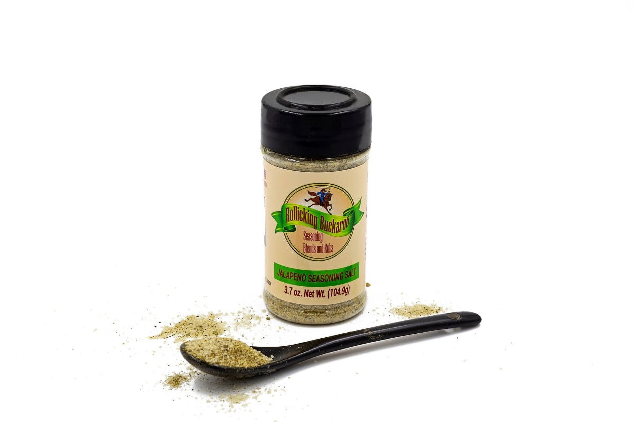 Rollicking Buckaroo Jalapeno Seasoning Salt -3.7 oz. - Walmart.com