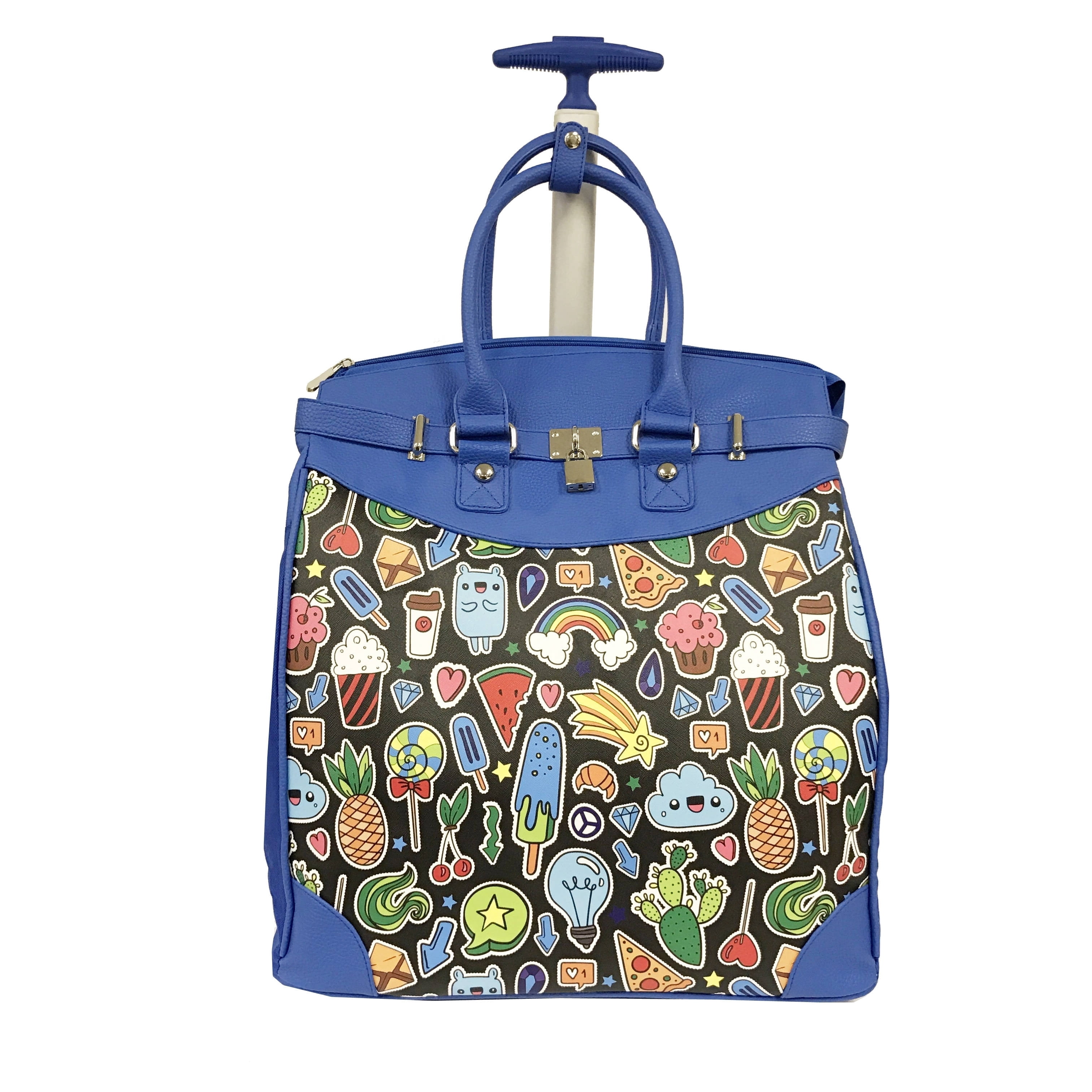 Rollies USA Rollies Pop Art Rolling 14-inch Laptop Travel Tote ...