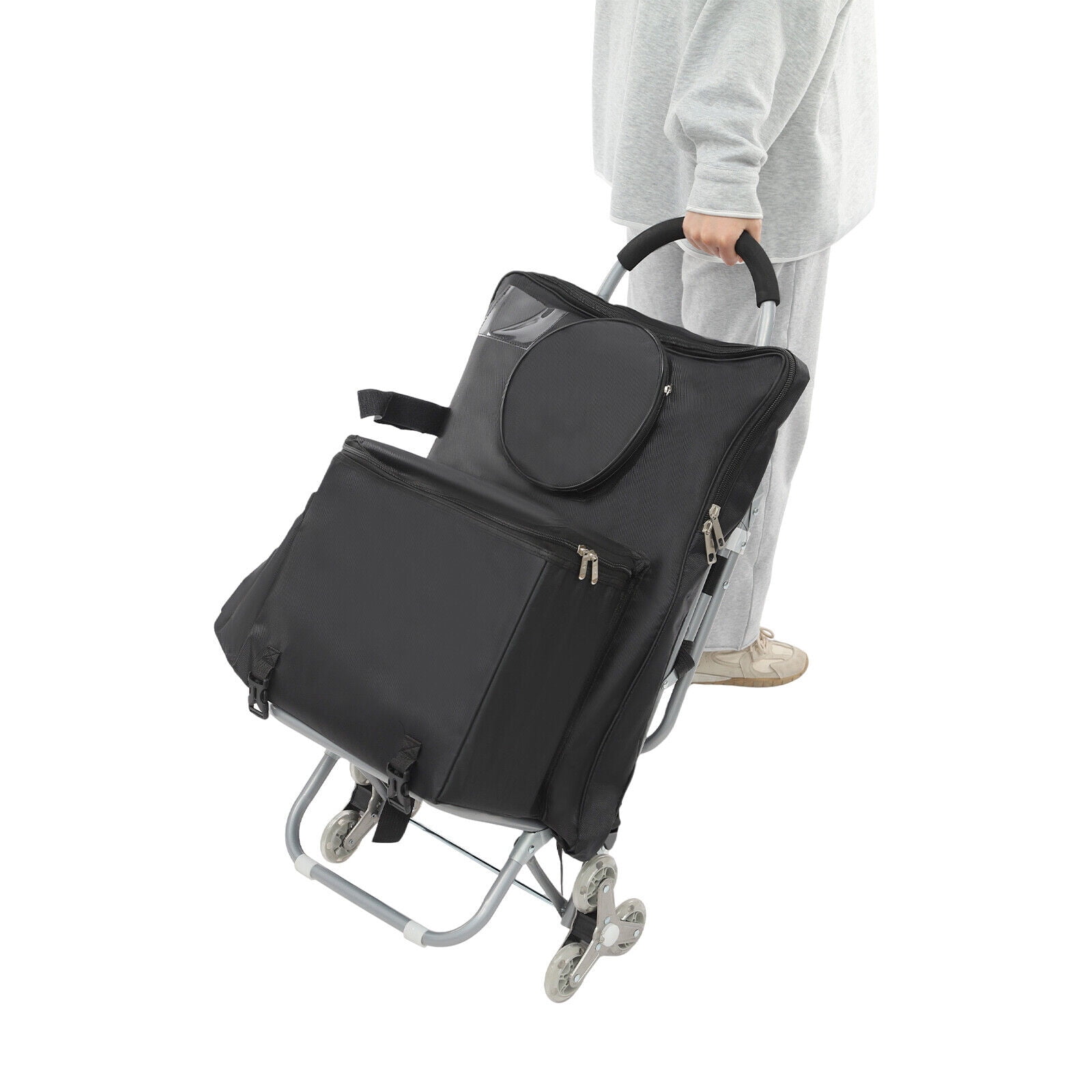 Rolling Art Cart with Drawing Storage Bag, with Three-Wheel Design ...