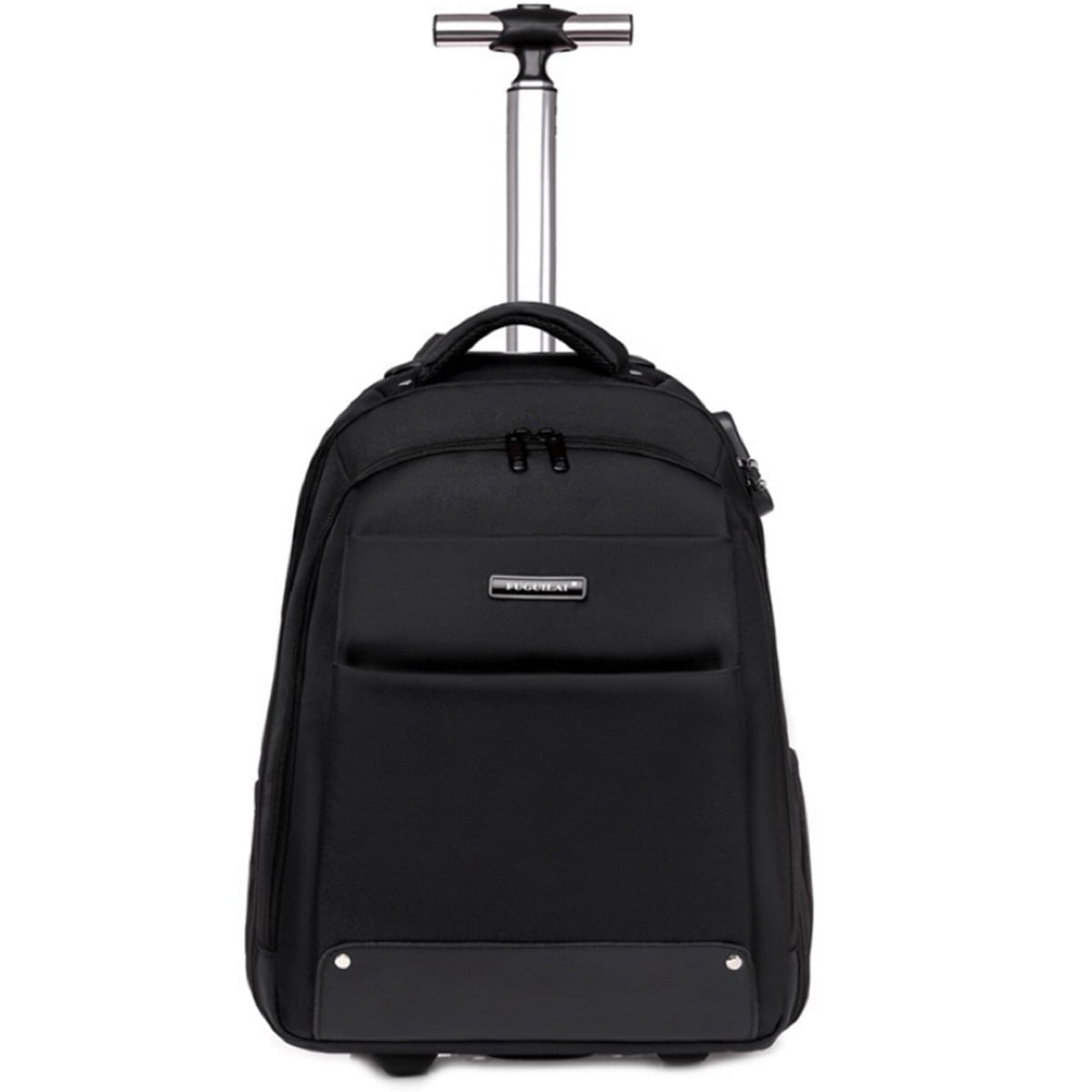FUGUILAI Rolling Backpack, Travel Laptop Backpack with Wheels, 18 Inch ...