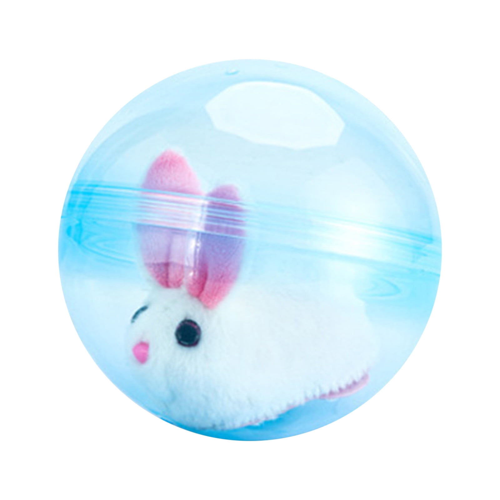 Rolling Ball Toy, Self Rolling Ball Cat Toy Hamsters Cat Running Wheel Small Cat Exercise - B ...