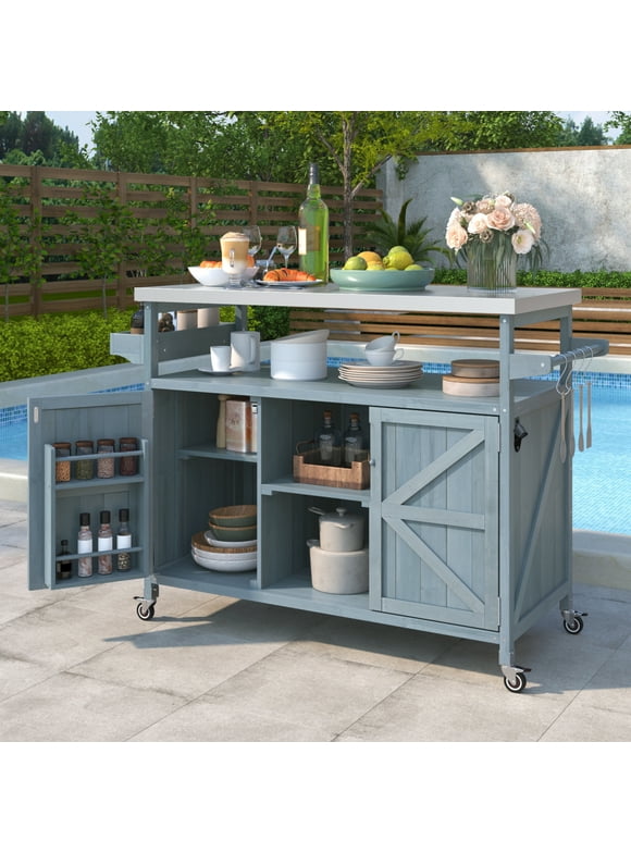 Outdoor Bar Carts in Outdoor Bar Furniture - Walmart.com