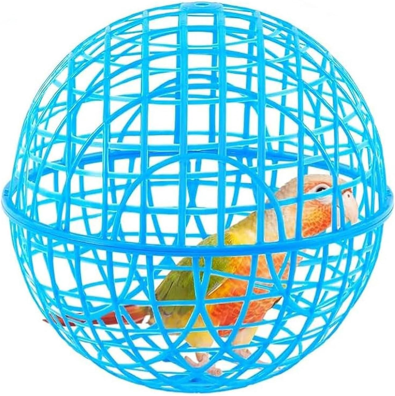 Rolling Chicken Coop Ball, Portable Plastic Outdoor Safety Enclosure ...