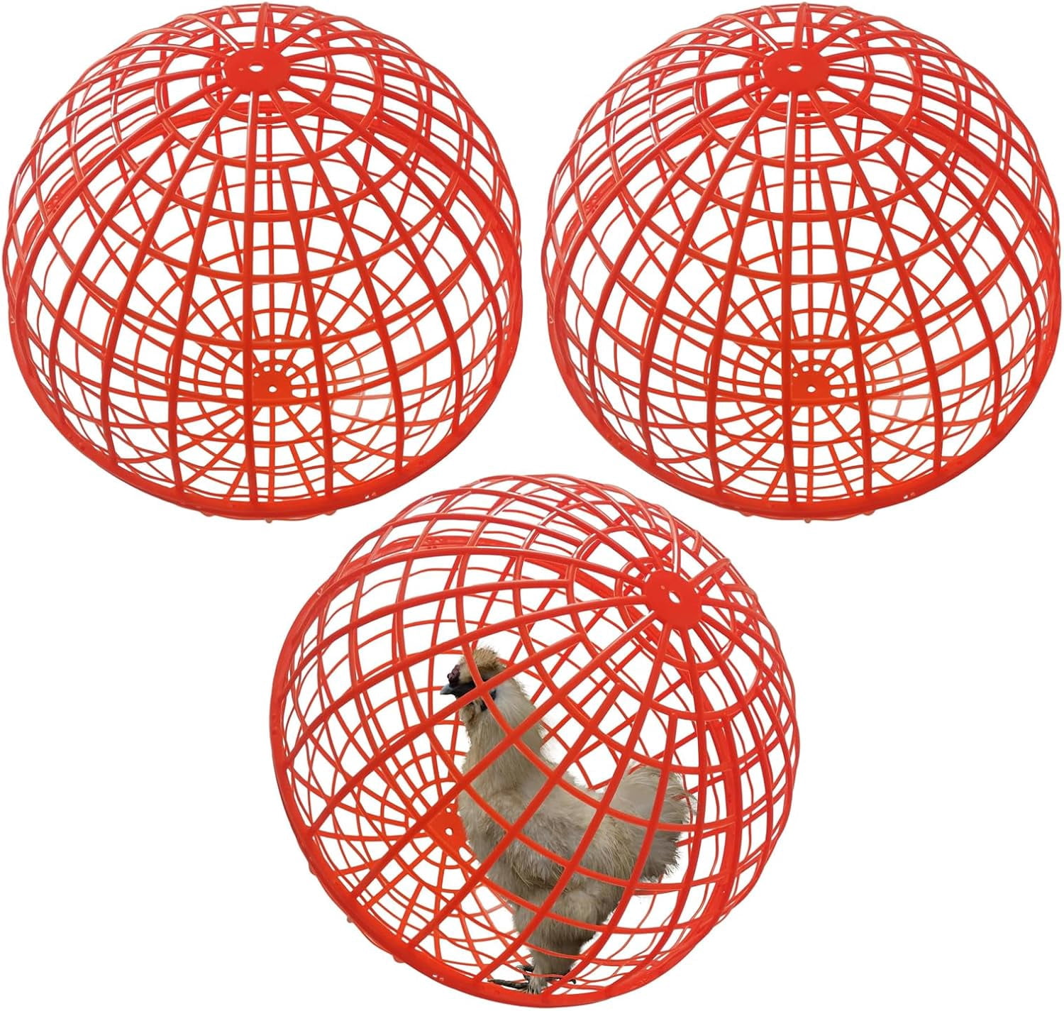 Rolling Chicken Coop Ball Portable Poultry Run Cage for Chickens Ducks ...