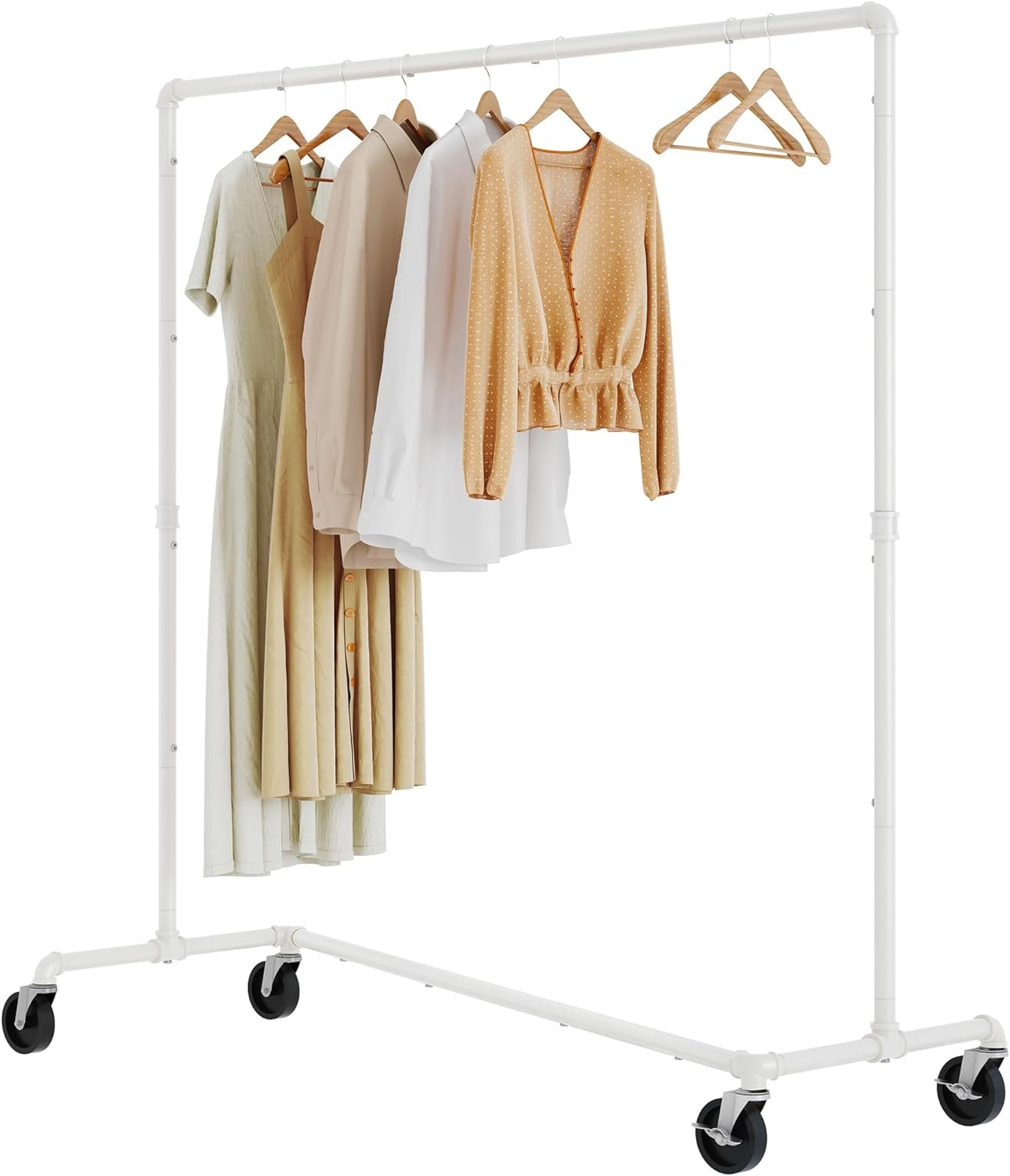 Rolling Clothing Racks For Hanging Clothes Z Rack Hold 230LBS ...