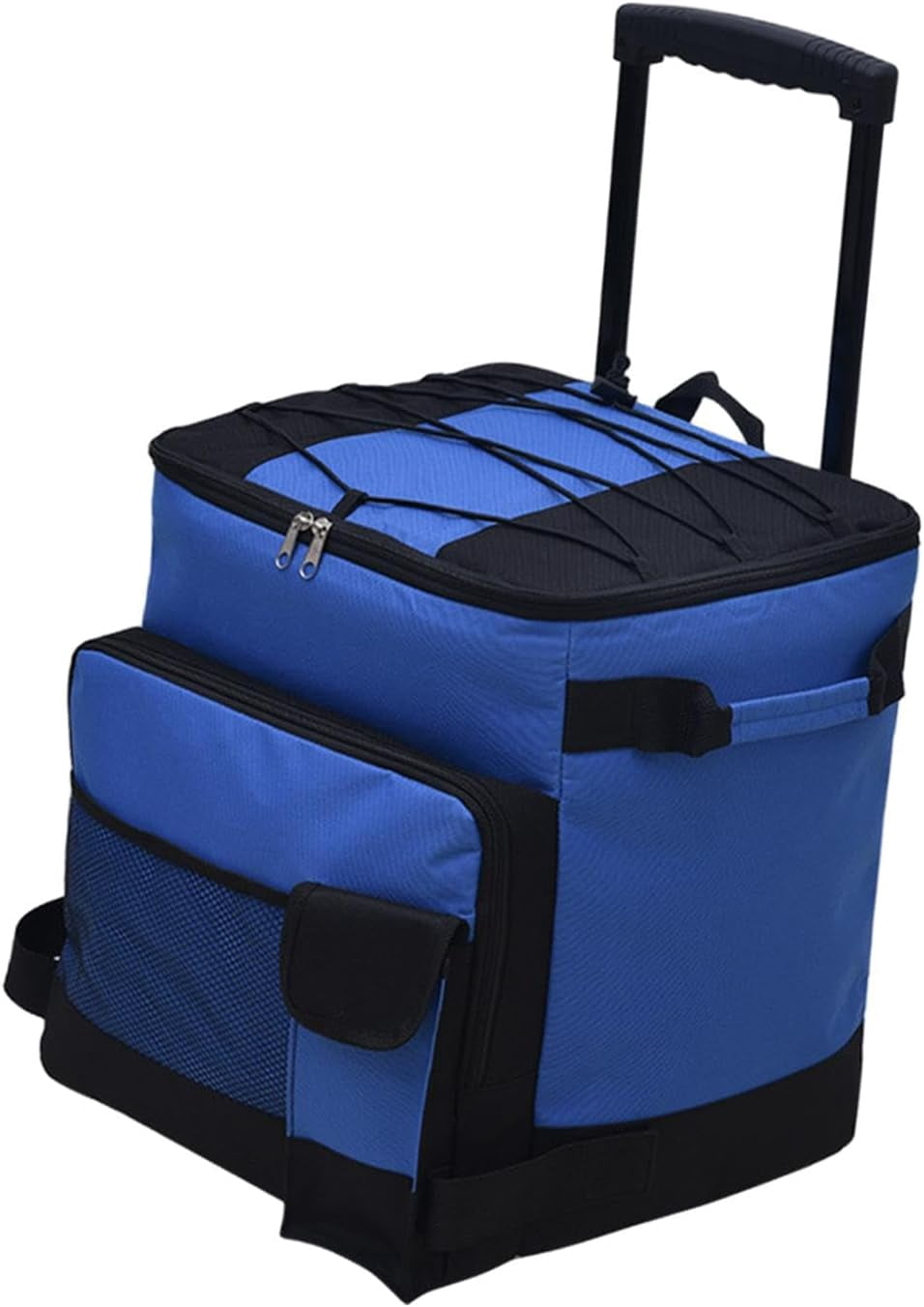 Rolling Cooler Cart Collapsible Cool Bag Oxford Waterproof Portable ...