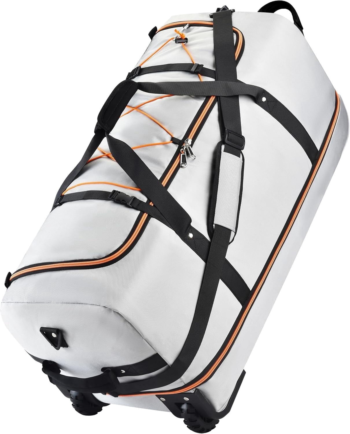 Rolling Duffle Bag with Wheels,110L/140L Expandable Soft-Sided Foldable ...