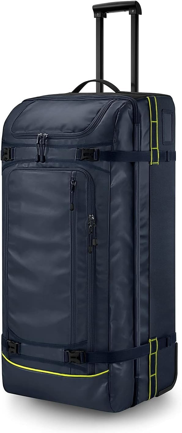 Rolling Duffle Bag with Wheels, 100L Water Repellent Large Wheeled ...