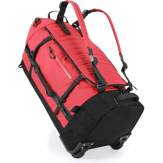 Rolling Duffle Bag with Wheels,86L 30"Carry Luggage with Wheels,Folding ...