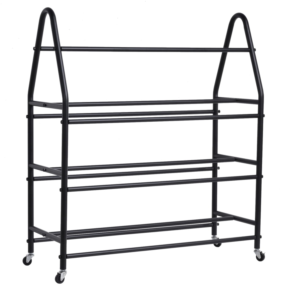 Rolling Filament Storage Rack with 4-Tier Shelves, Durable Metal Spool ...