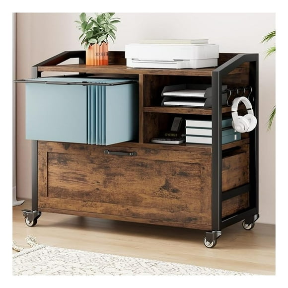 Plastic Rolling File Cabinets in Office Furniture - Walmart.com