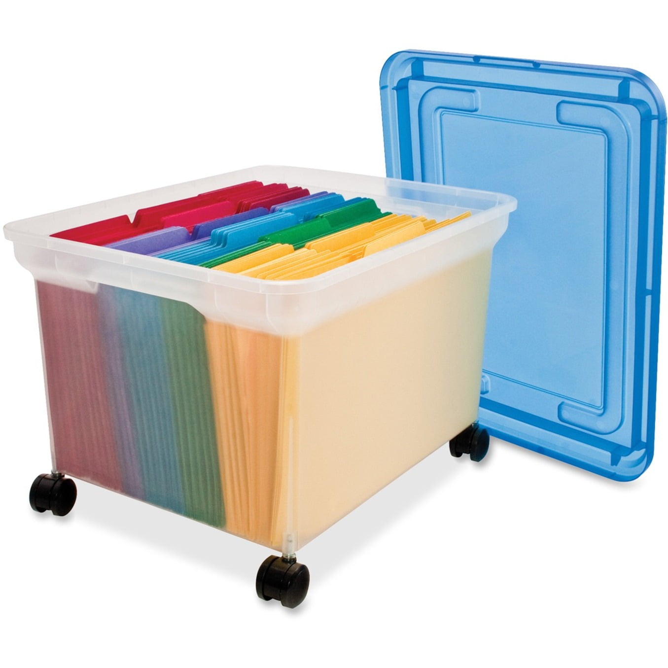 Rolling File Tote - Walmart.com