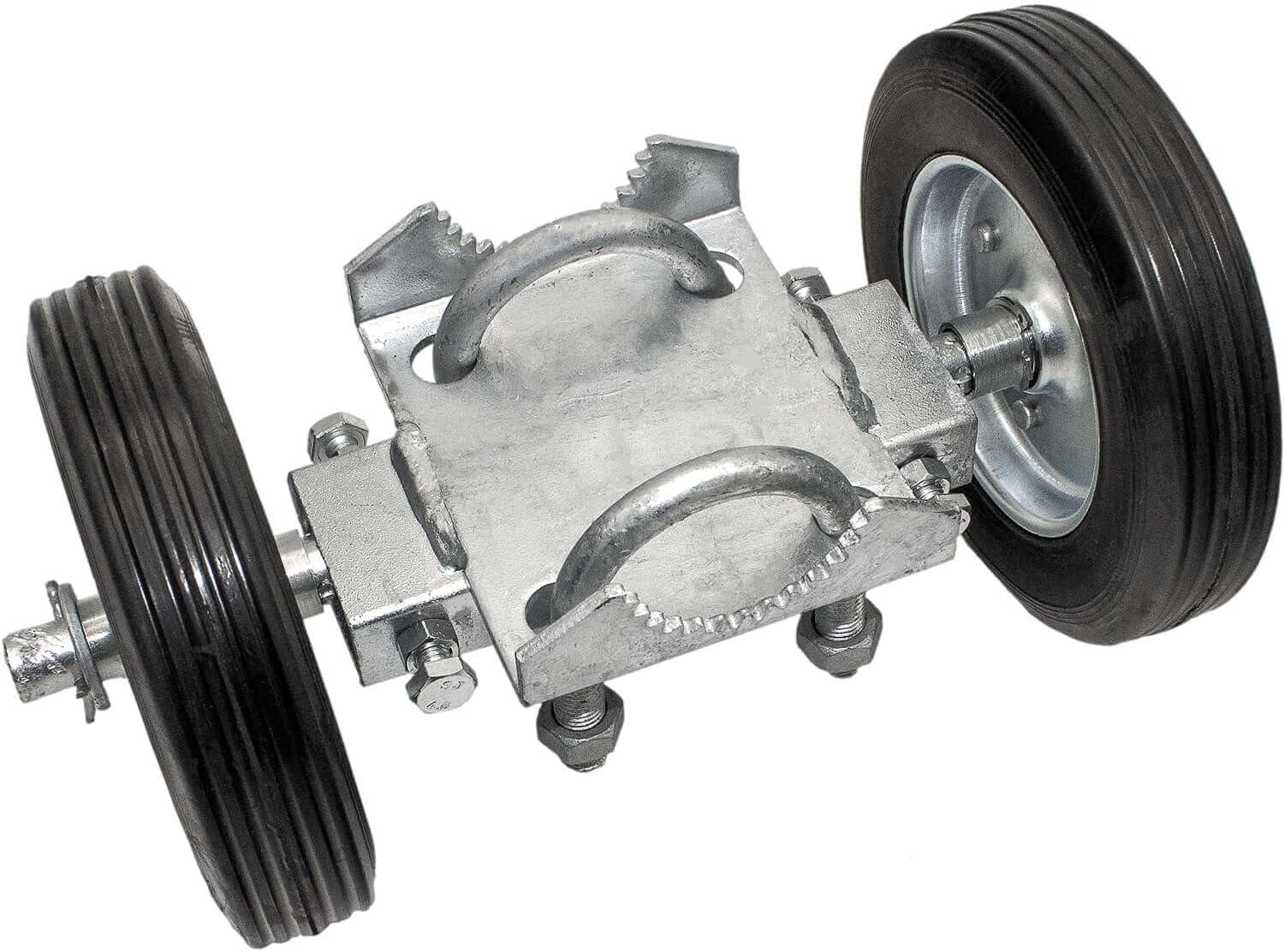 Rolling GATE 6" Wheel Carrier: for Chain Link Fence Rolling/Sliding ...