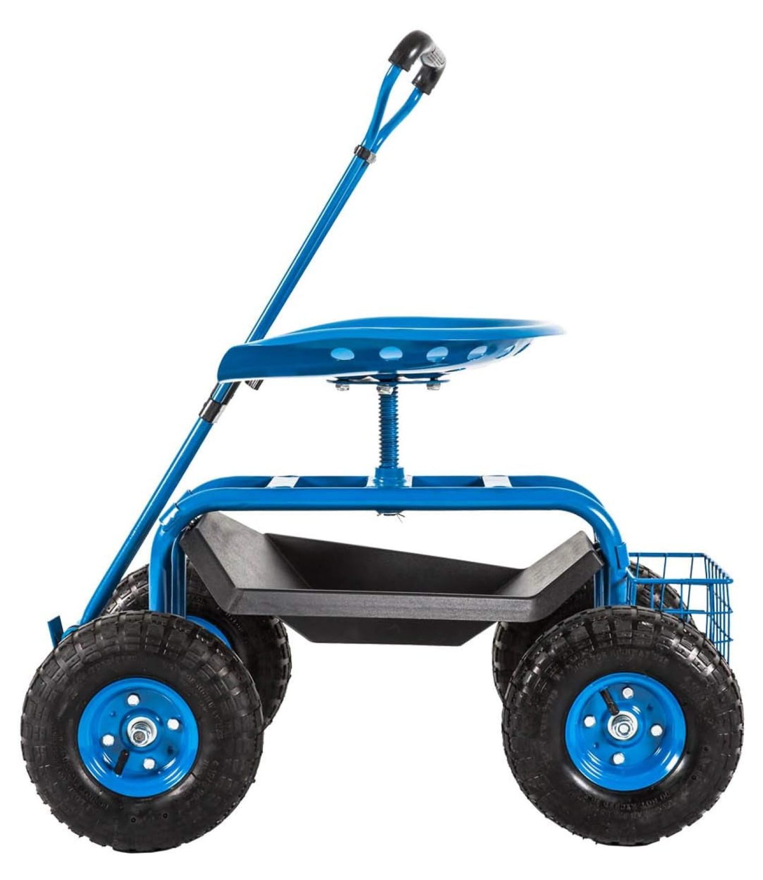 Rolling Garden Cart Scooter Stool - Garden Cart with Wheels & Seat ...