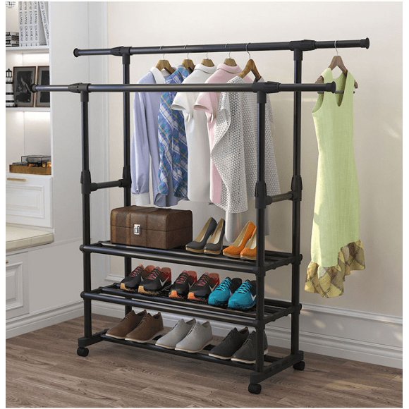 Double Garment Racks