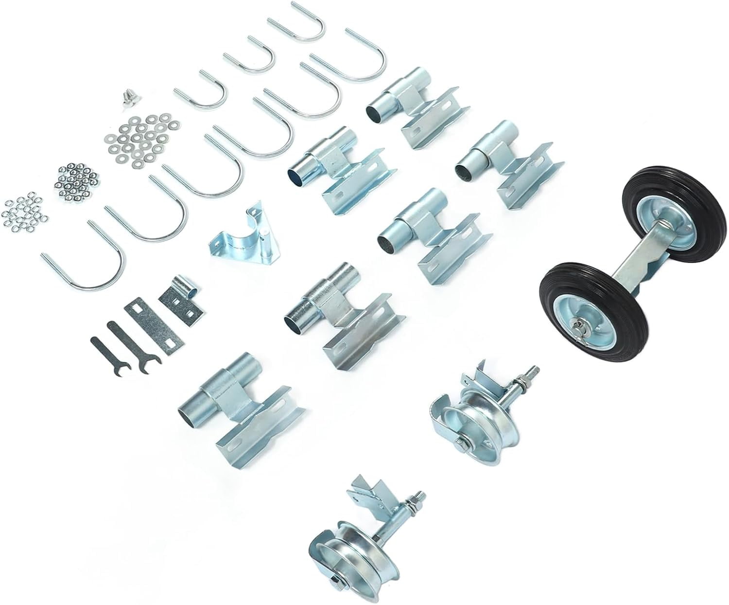 Rolling Gate Hardware Kit Chain Link Gate Sliding Gate Wheel Rut Runner ...
