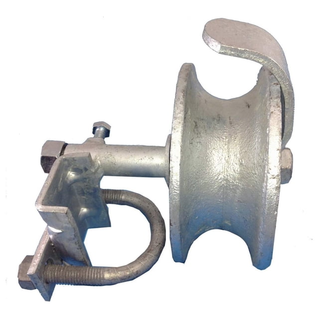 Rolling Gate Track Wheel - Heavy Duty Cast Iron Wheel for Sliding Chain ...