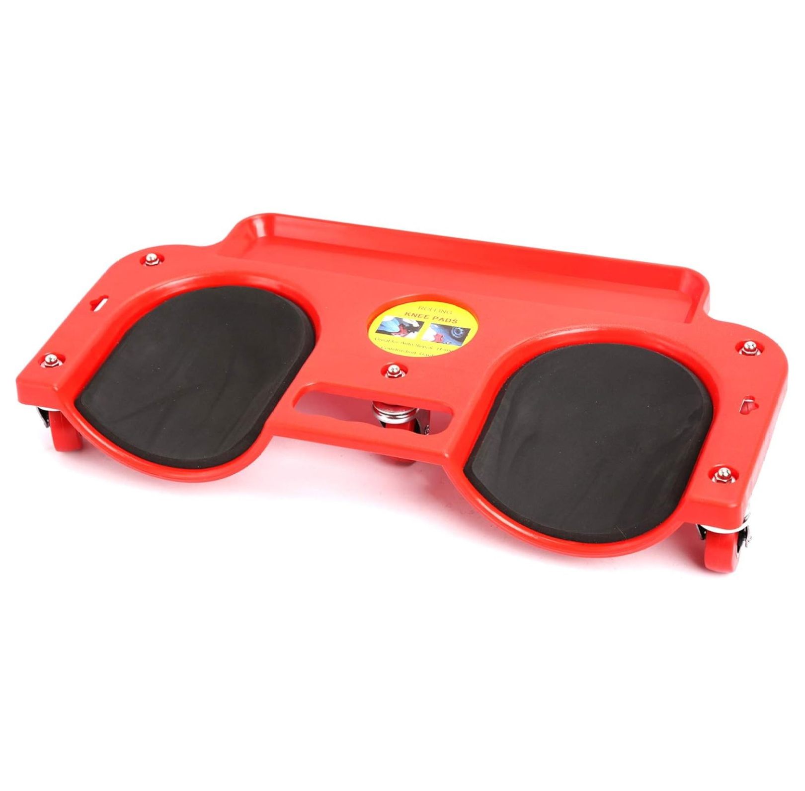 Rolling Knee Creeper/Pads High-Impact Frame with 5 Swivel Castors, Tool ...