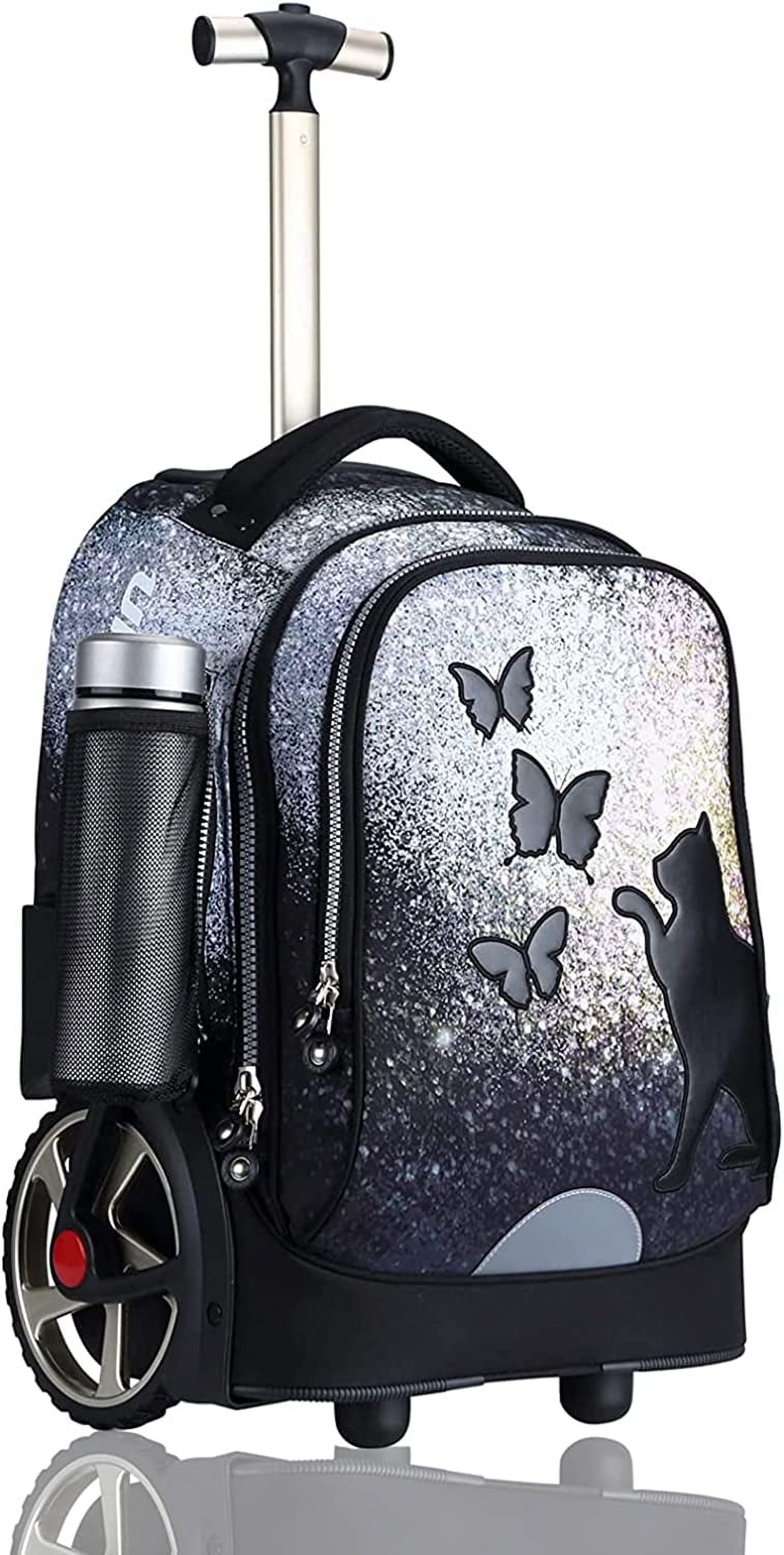 Rolling Laptop Bag for 14 Inch,Roller Bag on Big Wheels,Wheeled ...
