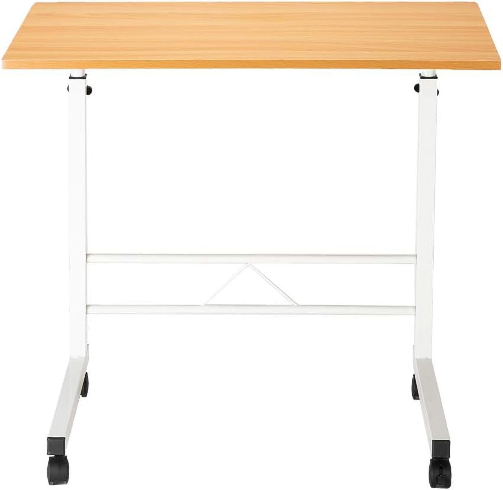 Rolling Laptop Stands Desk Cart Height Adjustable,Standing Desk Cart ...