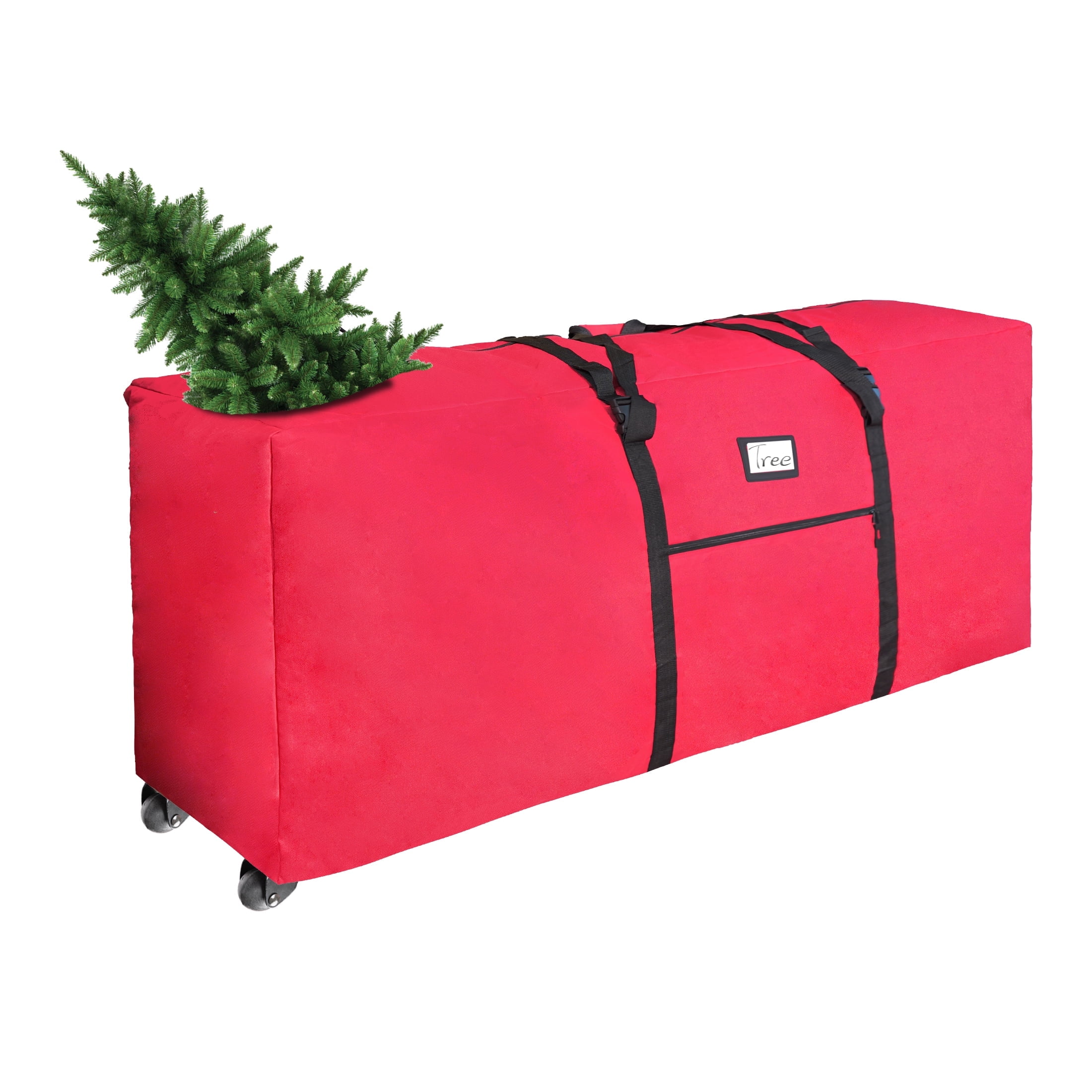 Rolling Christmas Tree Storage Bag, 9 ft Christmas Tree Storage ...