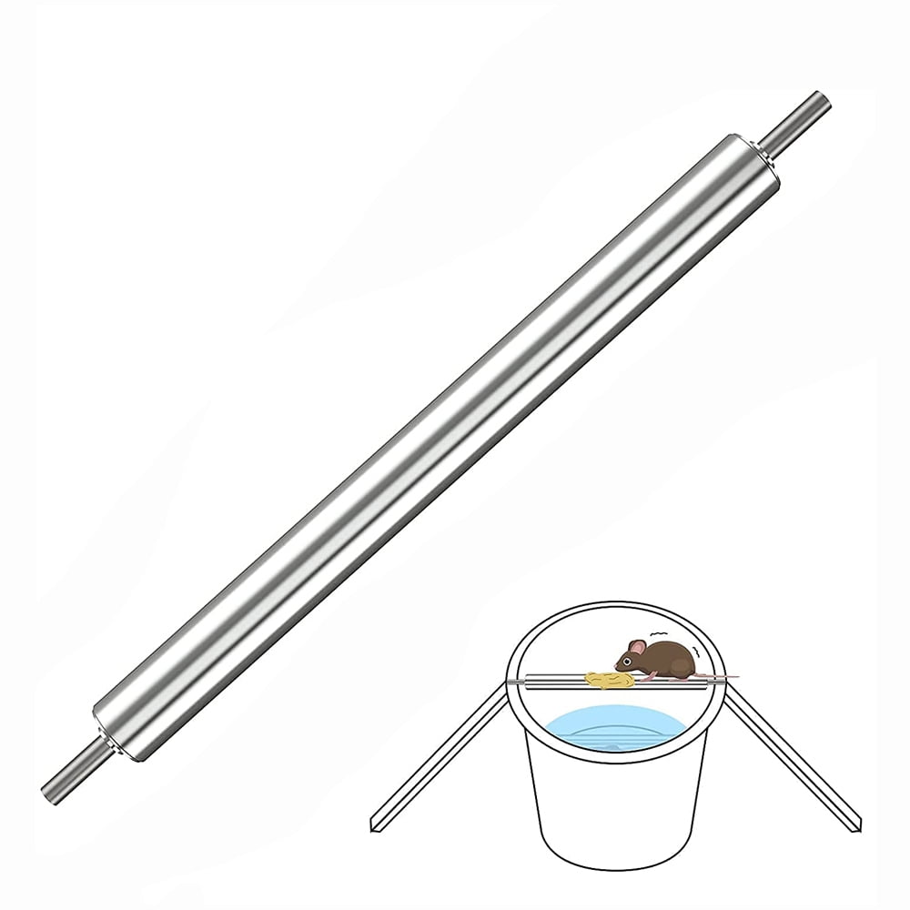 Rolling Log Mouse Trap, Live Catch & Release Bucket Spin Roller for ...