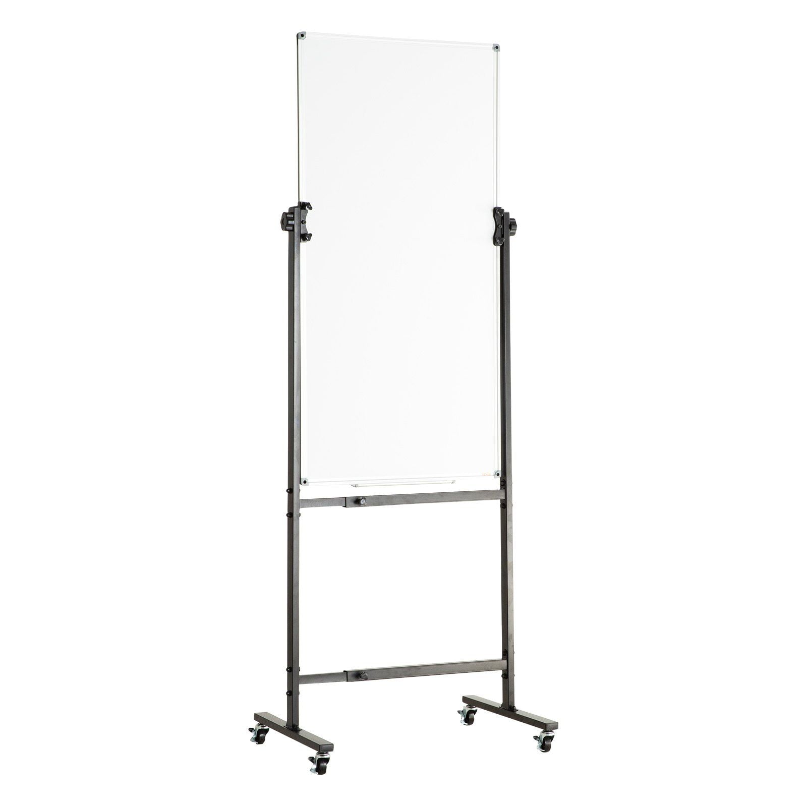 Rolling Magnetic Whiteboard, Double-sided Mobile Whiteboard 24x48 ...