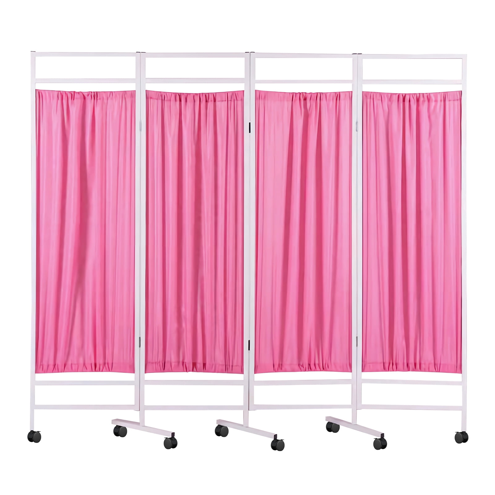 Rolling Medical Privacy Screen with Wheels – Flexible, Durable Room ...