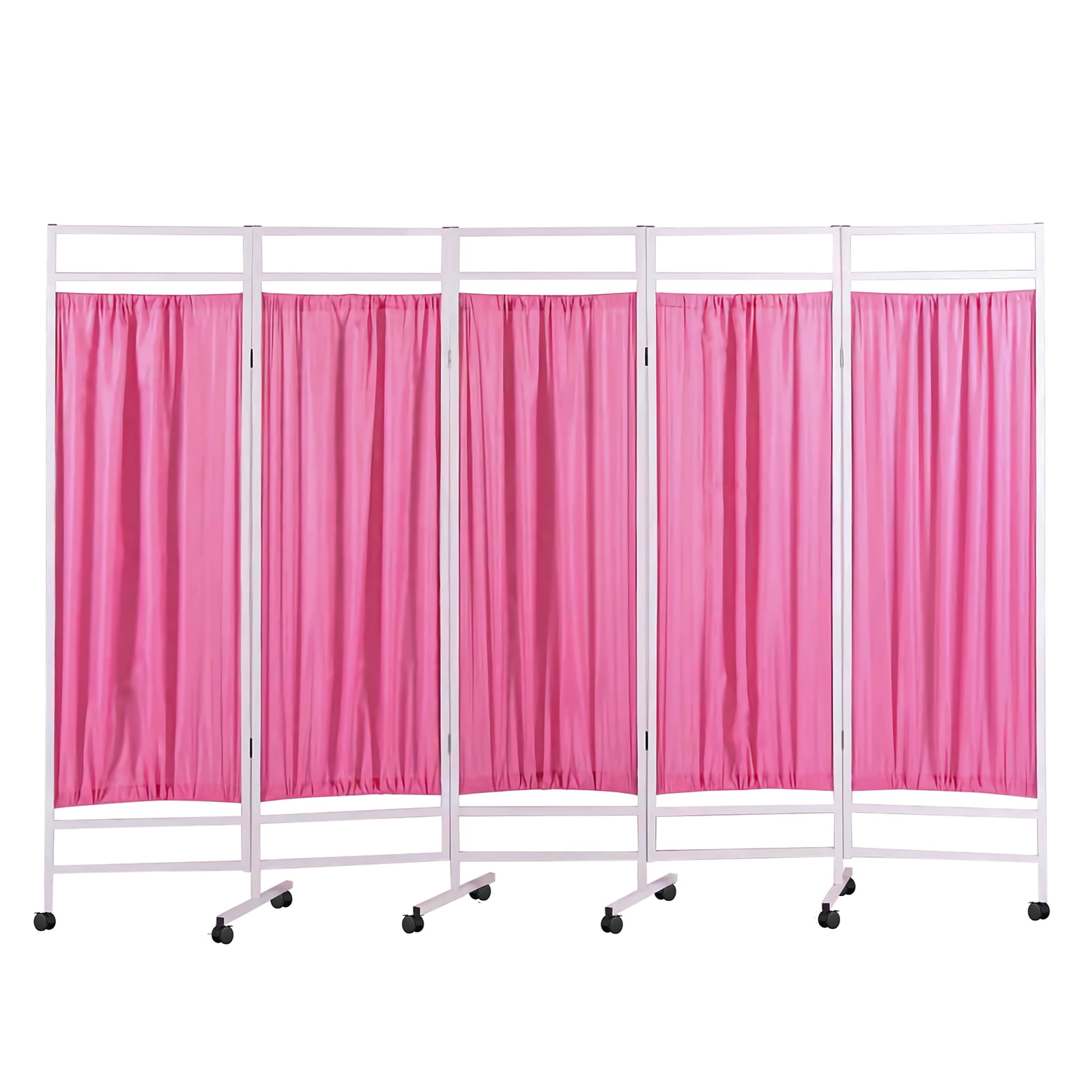 Rolling Medical Privacy Screen with Wheels – Flexible, Durable Room ...