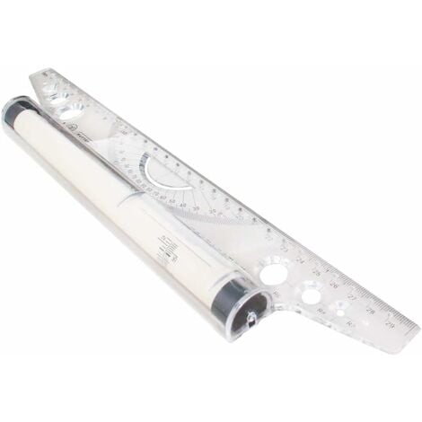 Rolling Parallel Ruler Balancing Scale Multipurpose Drawing Measuring ...