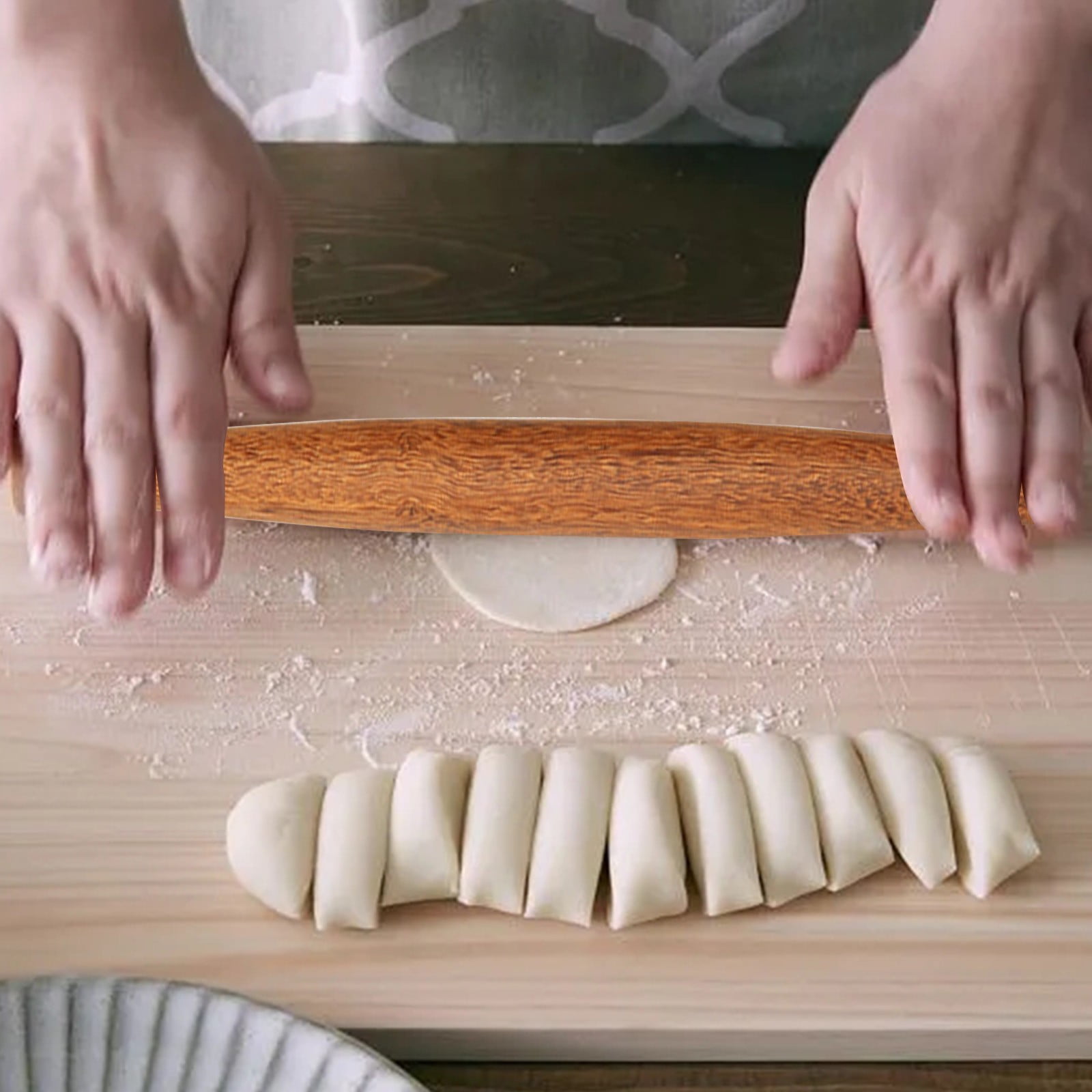 Rolling Pin Kitchen Baking Tool Size Dumpling Drive Dough Dough Stick ...