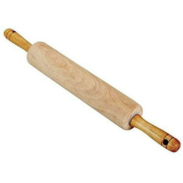 Rolling Pin Wood 10" - Walmart.com