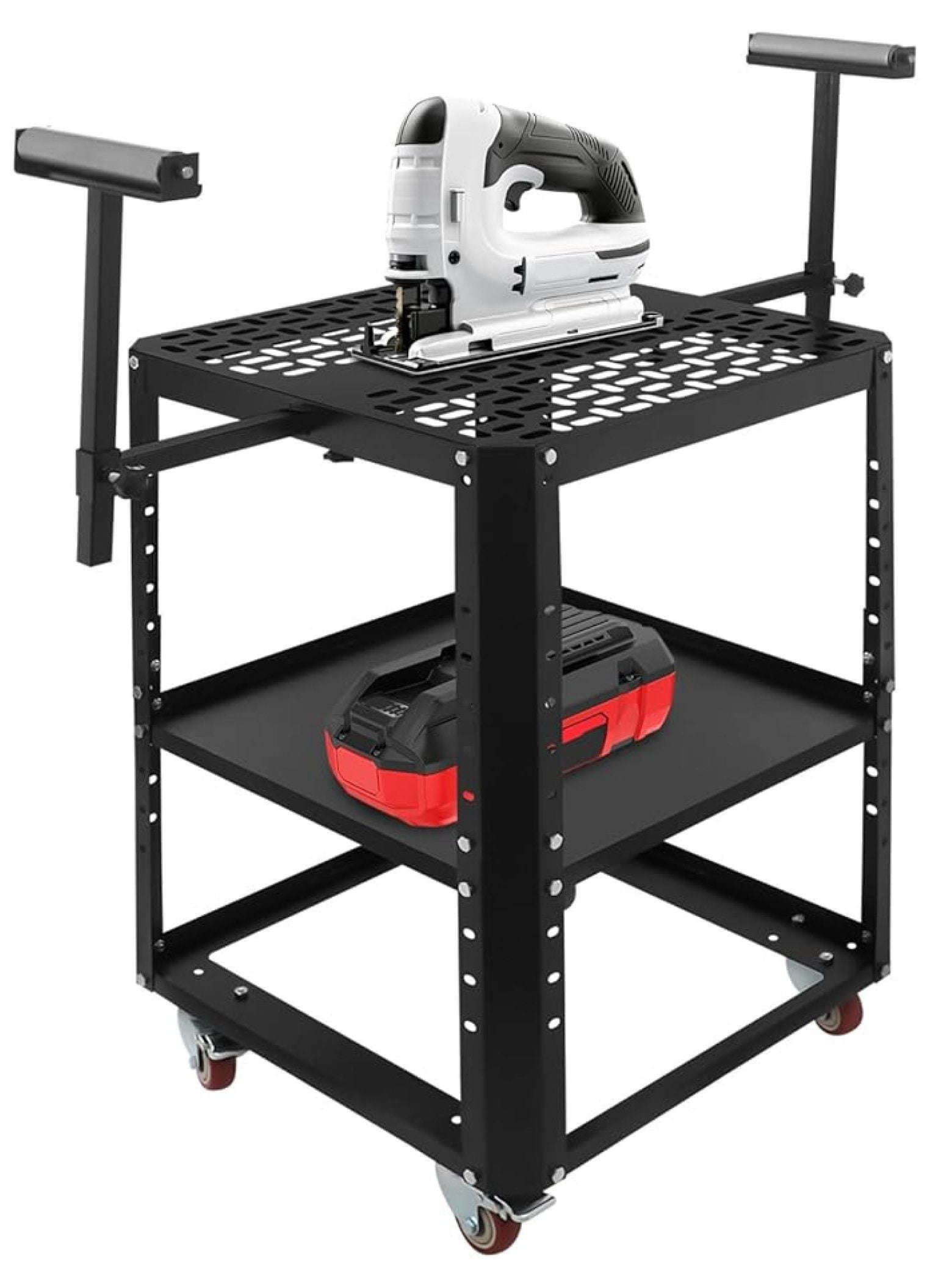 Rolling Planer Stand with Wheels, lbs Load Capacity Tool Stand with ...