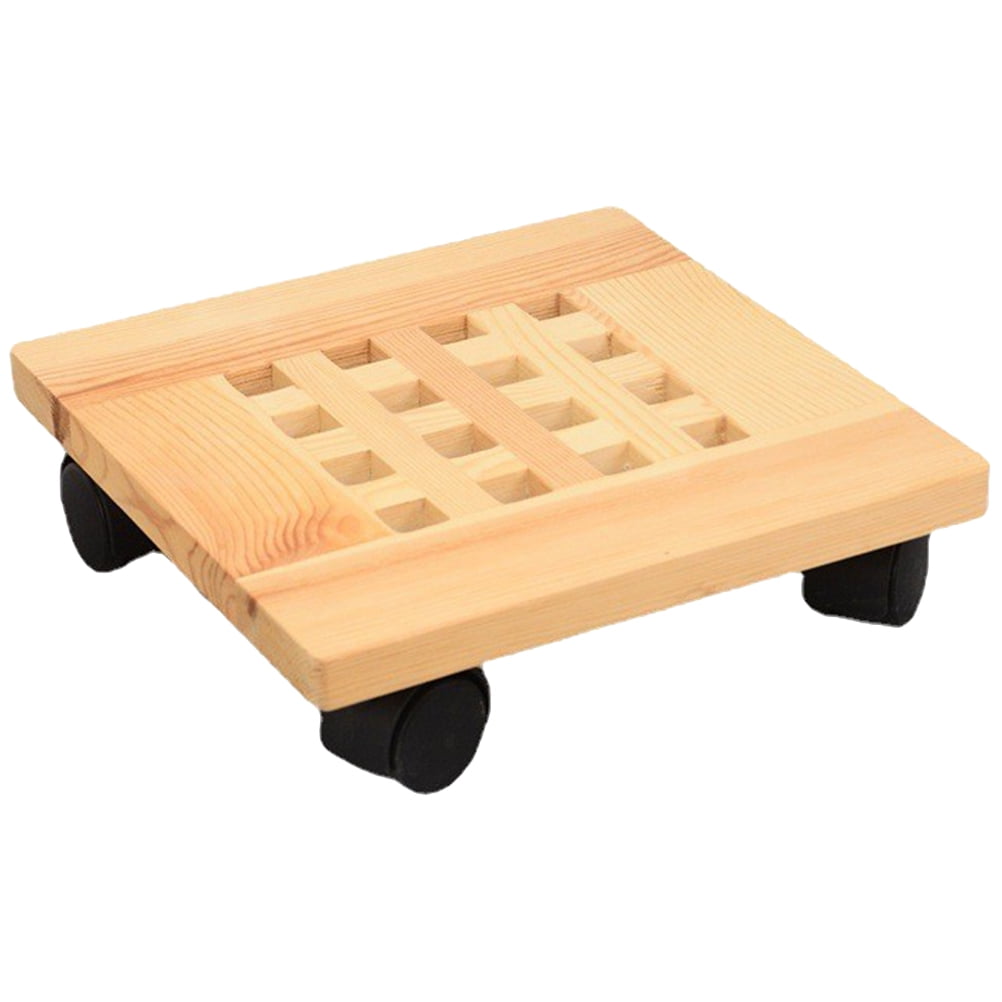 Rolling Planter Base Garden Stool Wheels Stand with Wheeled Pot ...