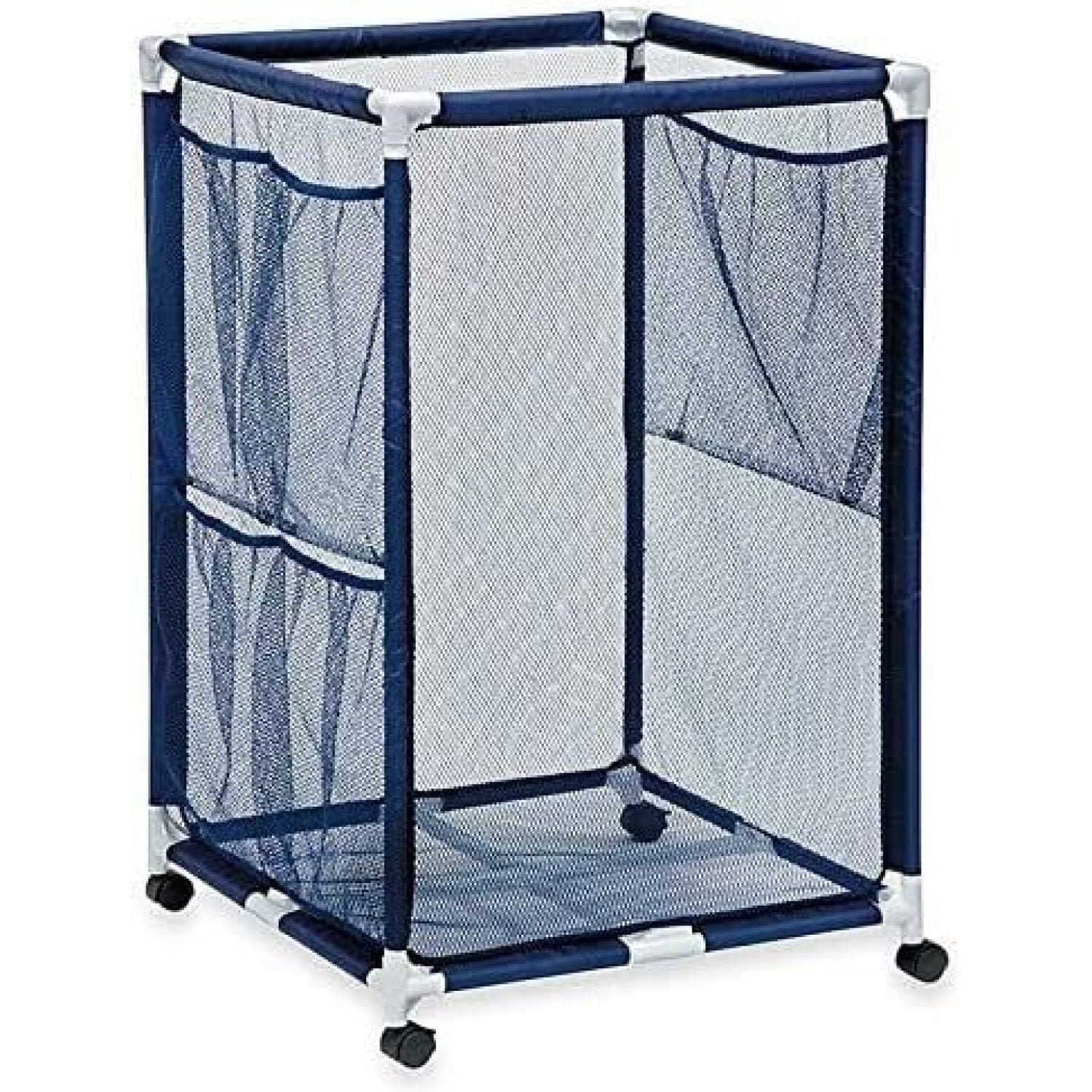 Rolling Pool Toy Storage Cart Bin - Large | Perfect Contemporary Nylon ...