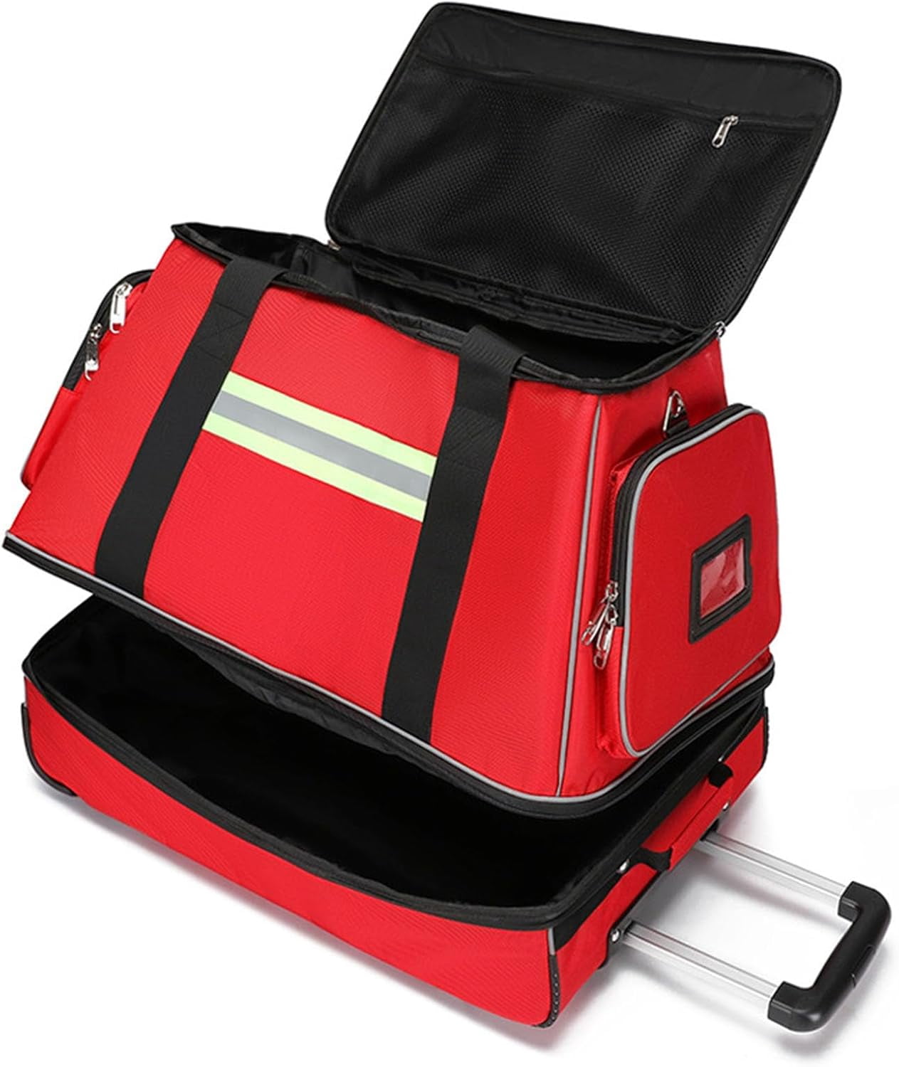 Rolling Roller Bag Trolley EMT Bag Empty for First Aid Responder Home ...