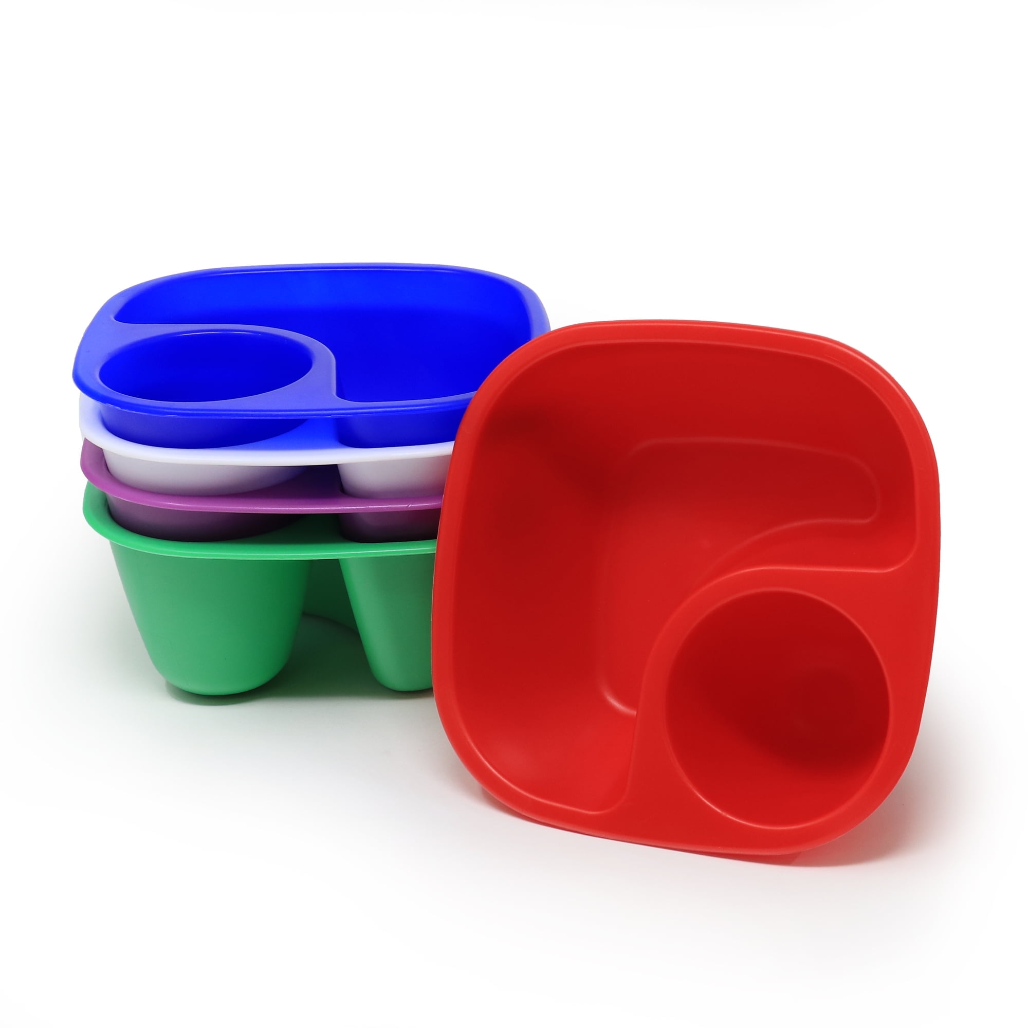 Rolling Sands 5 Pk Reusable Snack & Dip Bowls, BPA-Free, Dishwasher ...