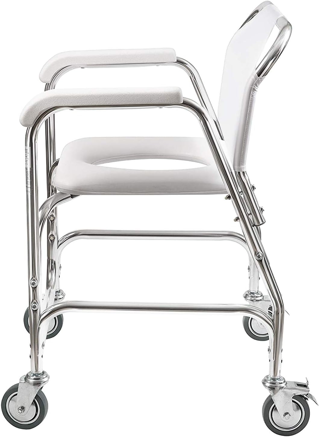 Rolling Shower Chair, Commode, Transport Chair, FSA Eligible, Rolling ...