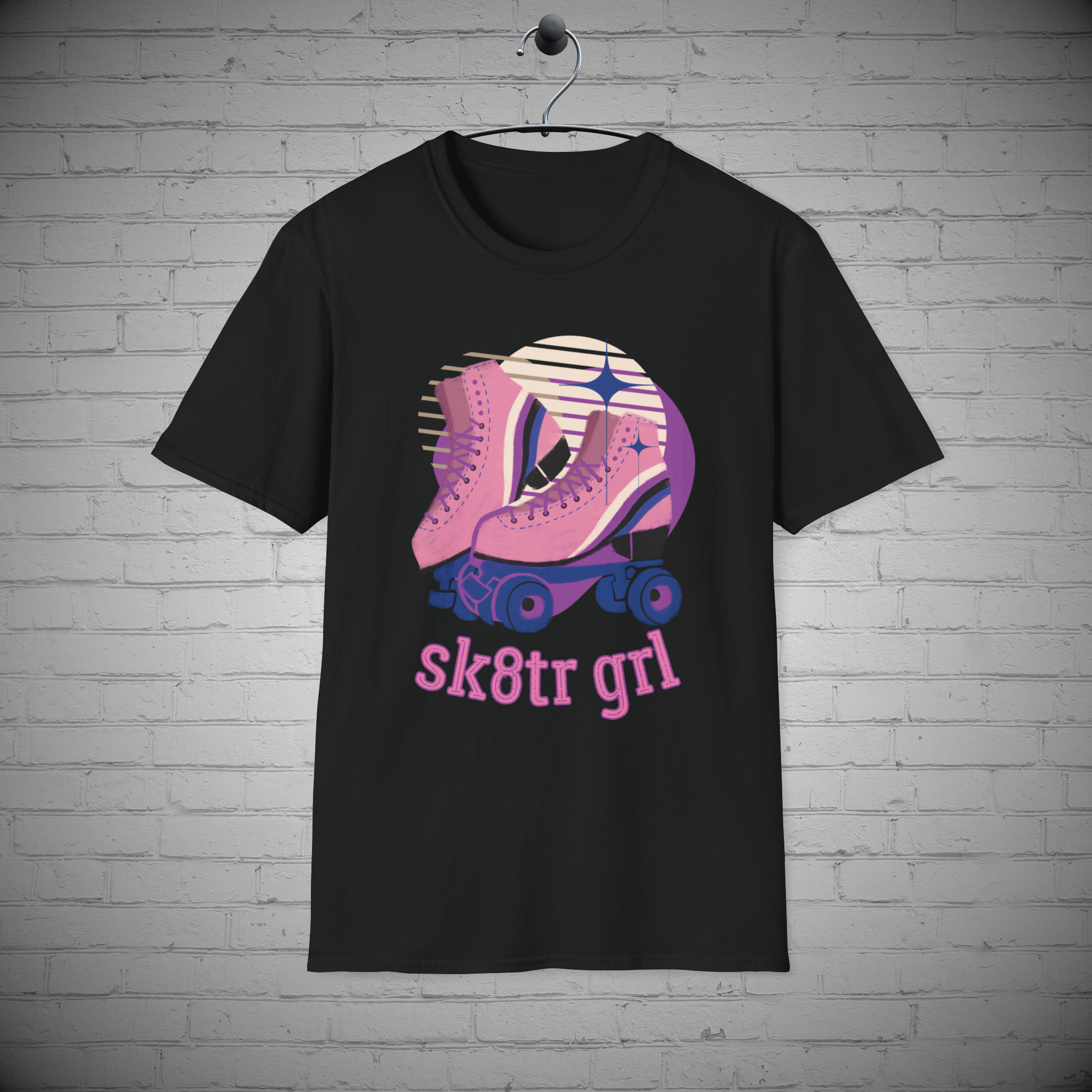 Rolling Skating t-shirt, Roller Skates shirt, Urban skater fashion - Walmart.com