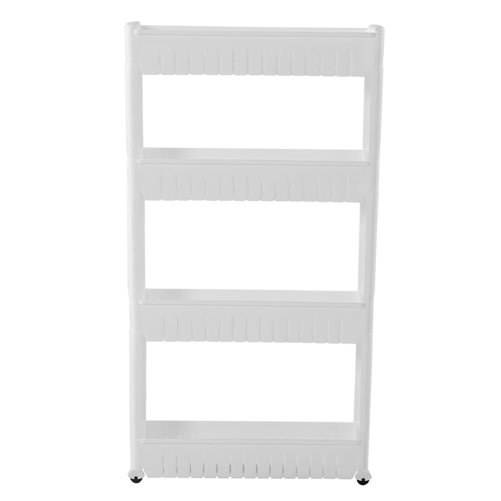 Rolling Slide Storage Tower Kitchen Bathroom Or Laundry Rack Organizer ...