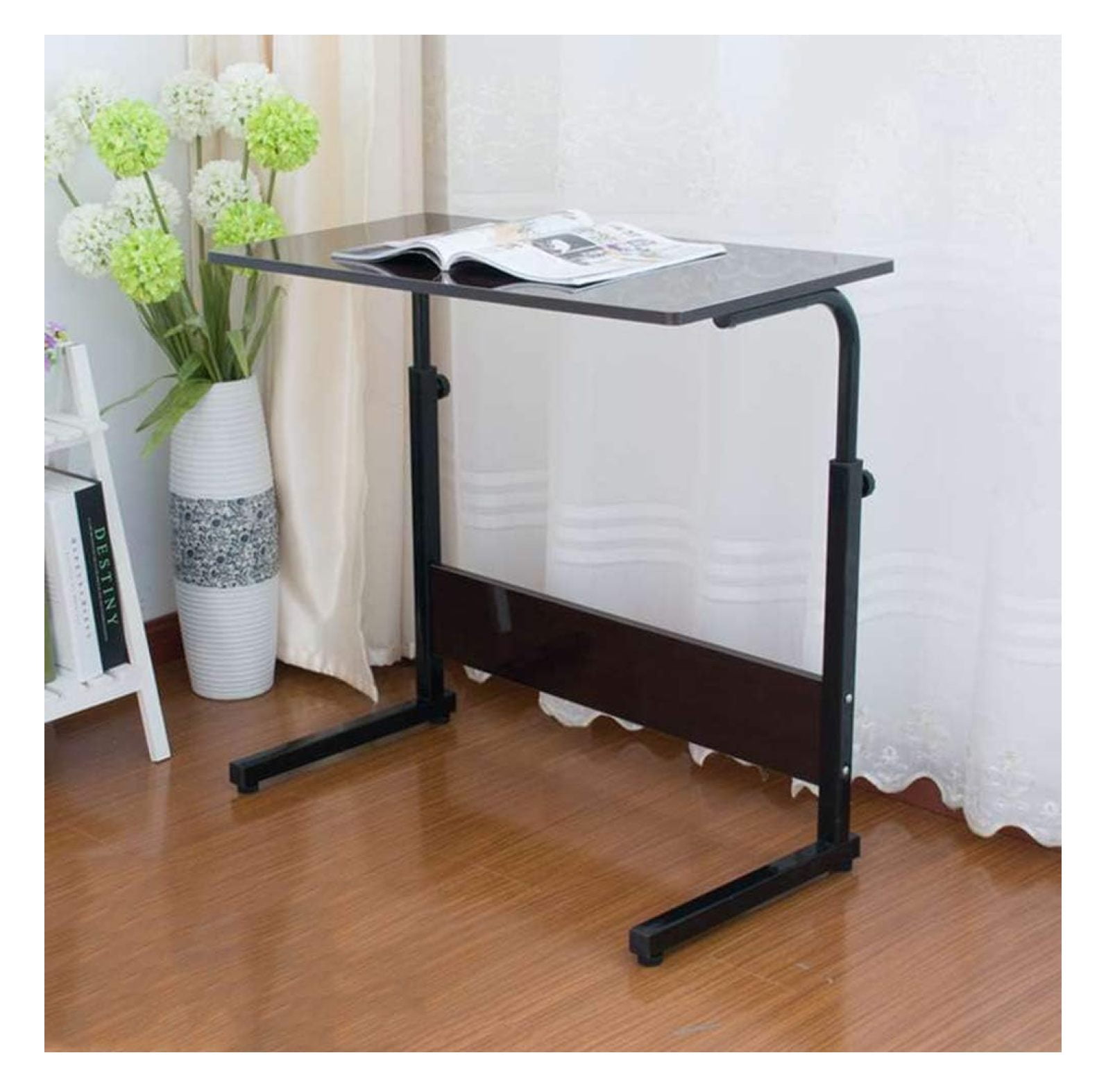 Rolling Sofa Side Snack Table Portable Laptop Computer Desk Stand with ...