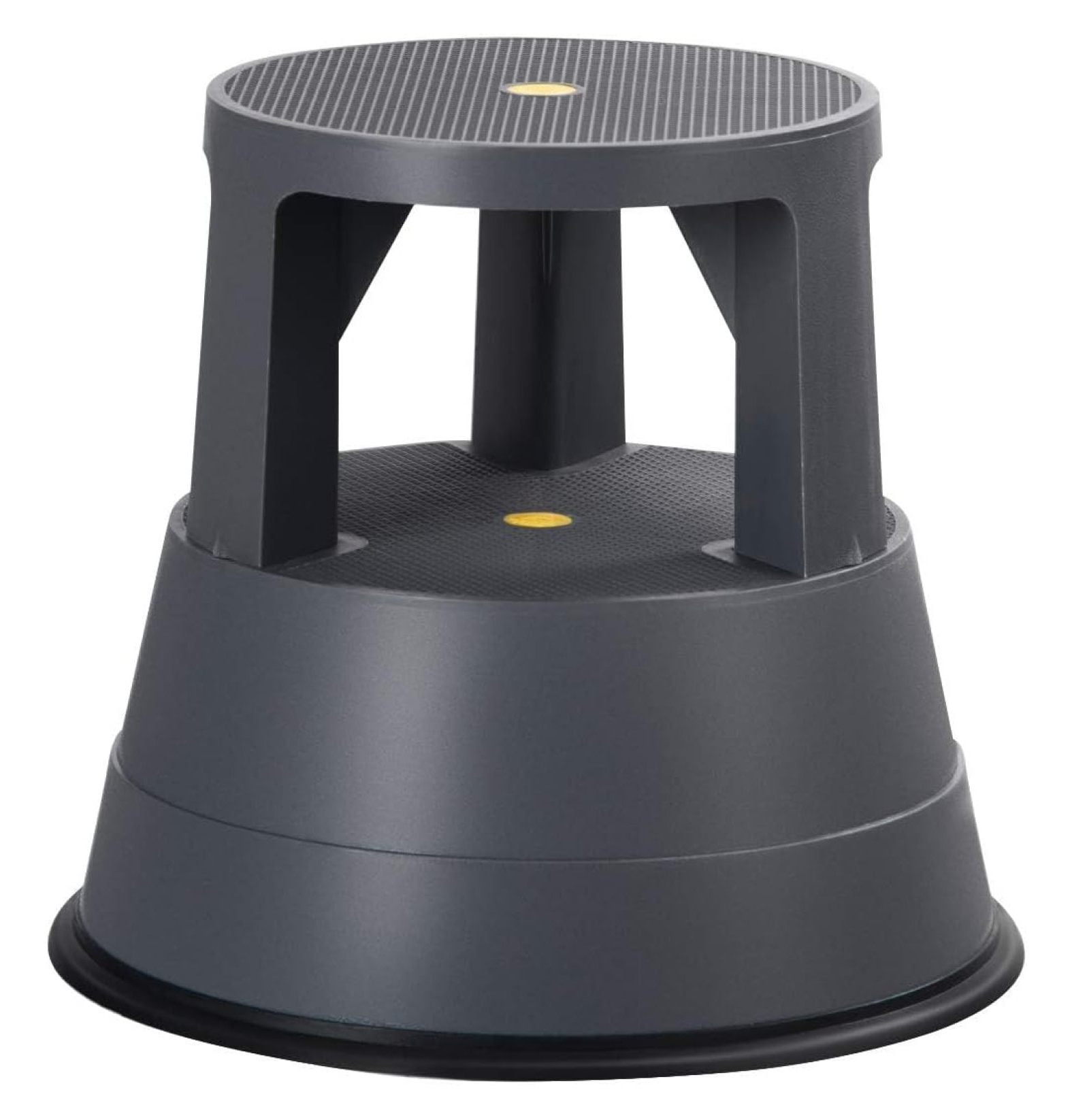 Rolling Step Stools with Wheels, Kick Step Stool Holds up to 350 lbs ...