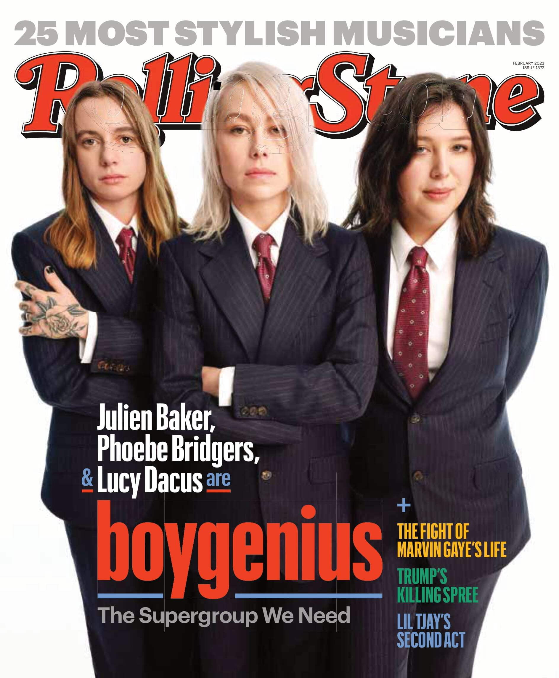 Rolling Stone - February 2023: Julien Baker, Phoebe Bridgers Lucy Dacus ...