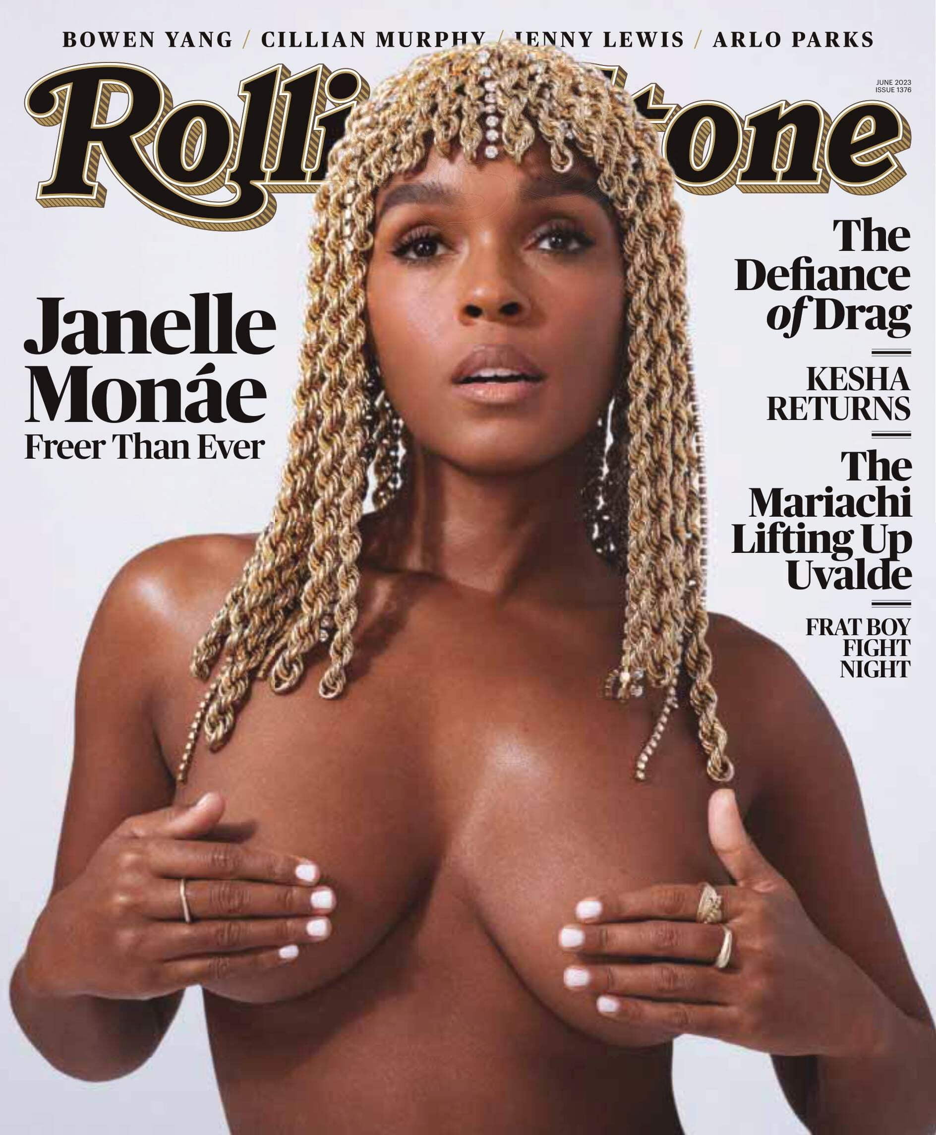 Rolling Stone - June 2023: Janelle Monáe Freer Than Ever, Kesha Returns, The Mariachi Lifting Up ...