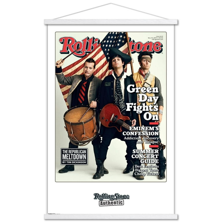 Green Day Rolling Stone Poster