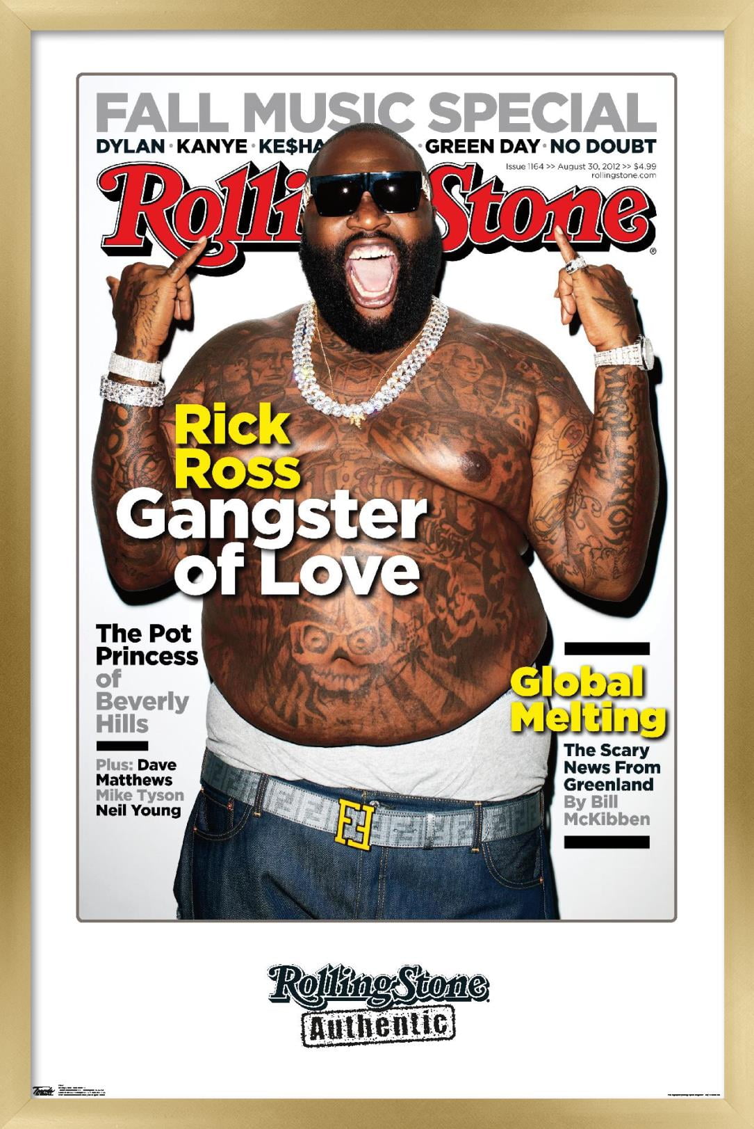 Rick Ross Rolling Stone Poster