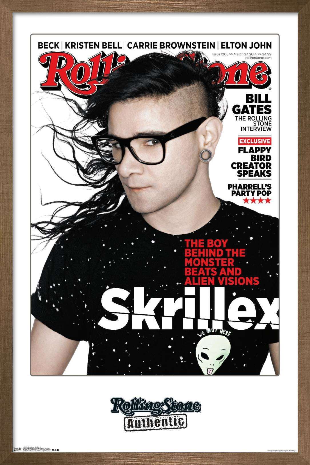 Skrillex Signed Poster