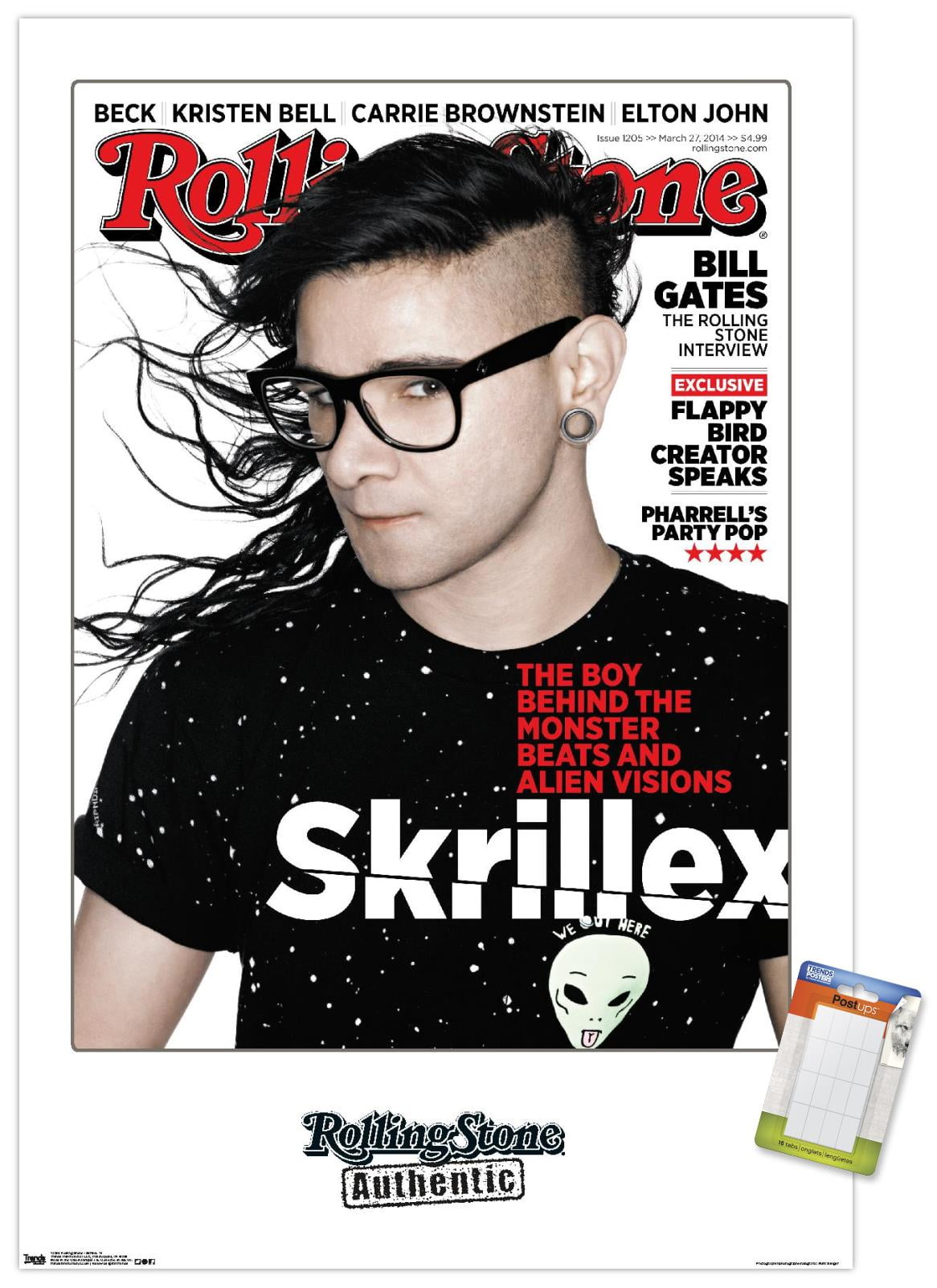 Skrillex Signed Poster
