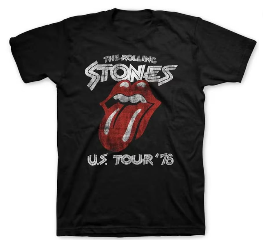 Rolling Stones '78 Tour T-Shirt - Walmart.com