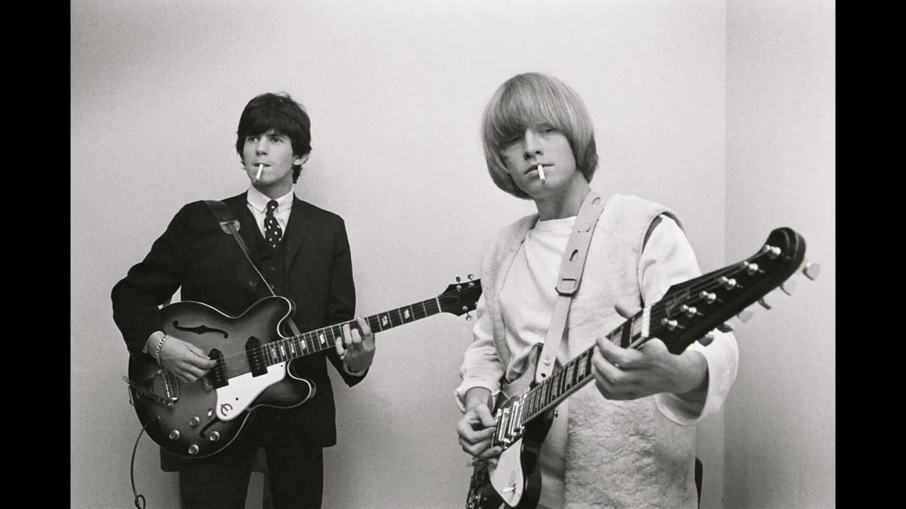 Rolling Stones Keith Richards and Brian Jones 24x36 inch Glossy Poster ...